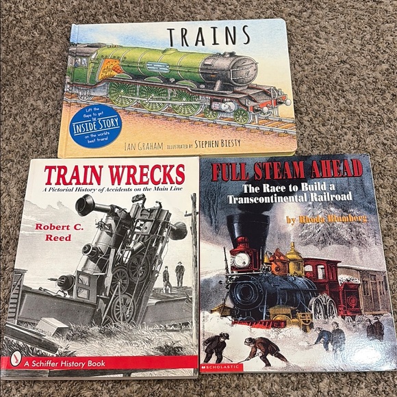 Other | Trains Book Collection | Poshmark
